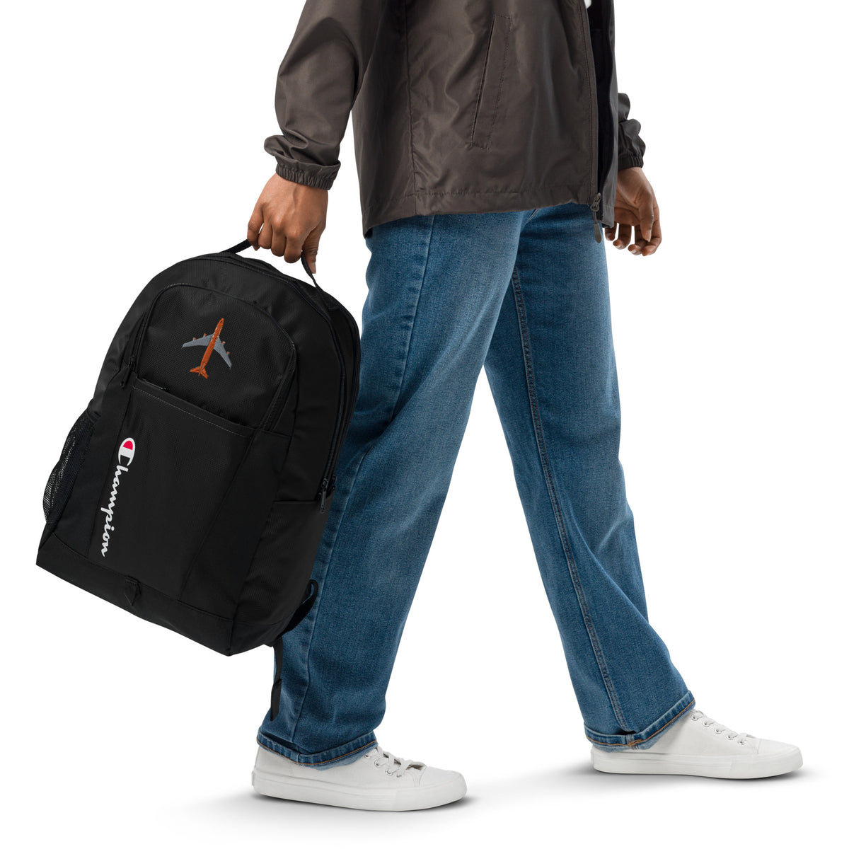 Exclusive Champion Backpack – Braniff Boeing 747-227 Embroidery ...